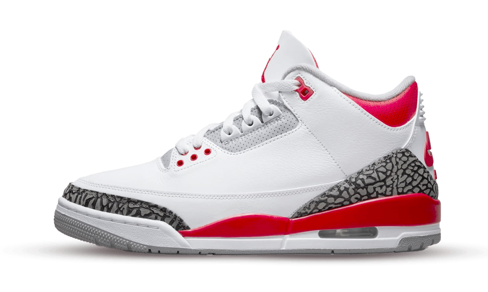 Air Jordan 3 Retro Fire Red - Stile Ardente e Dominante